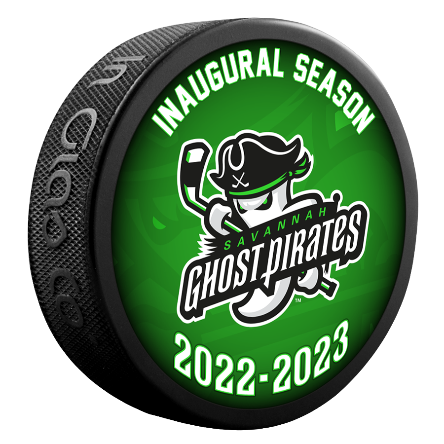 Ghost Pirates Puck - Inaugural Season – Savannah Ghost Pirates Team Store